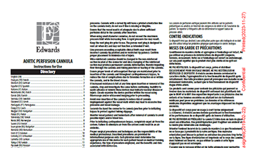 Arterial Cannulae – Enable CV